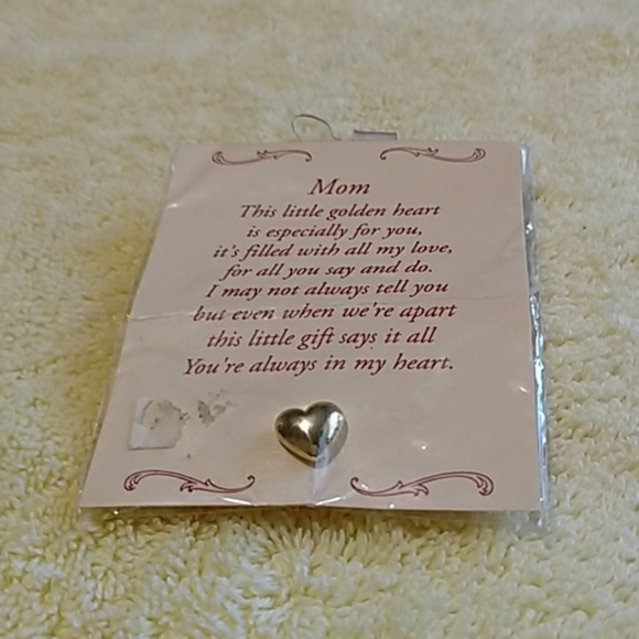 Jewelry | Vintage Poem With Heart Pin | Poshmark